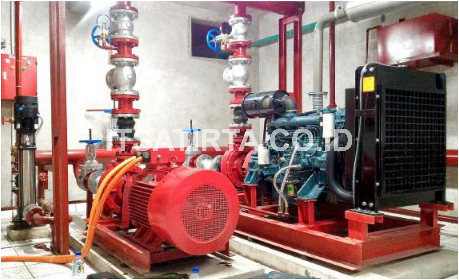 Kontraktor Fire Hydrant & Pompa Industri Terbaik di Jakarta